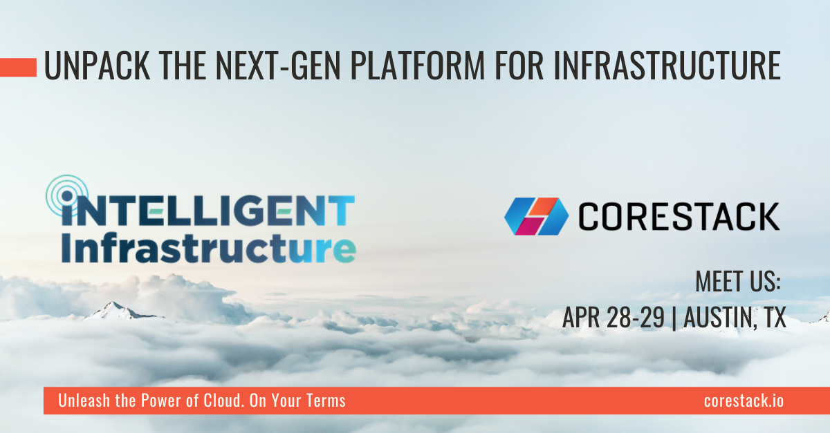 Registration Intelligent Infrastructure 2022 | CoreStack